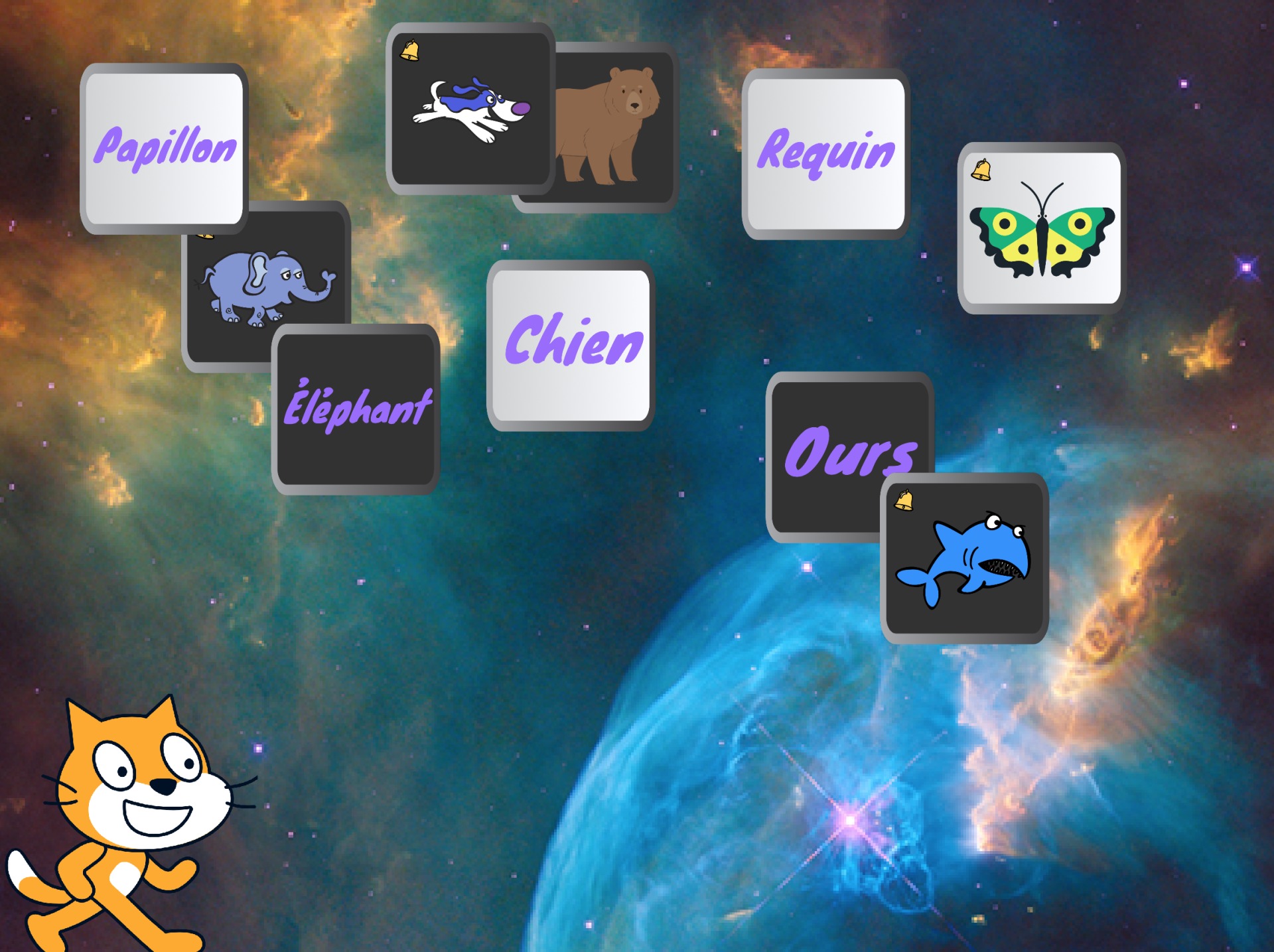 Programmons un jeu d'appariement